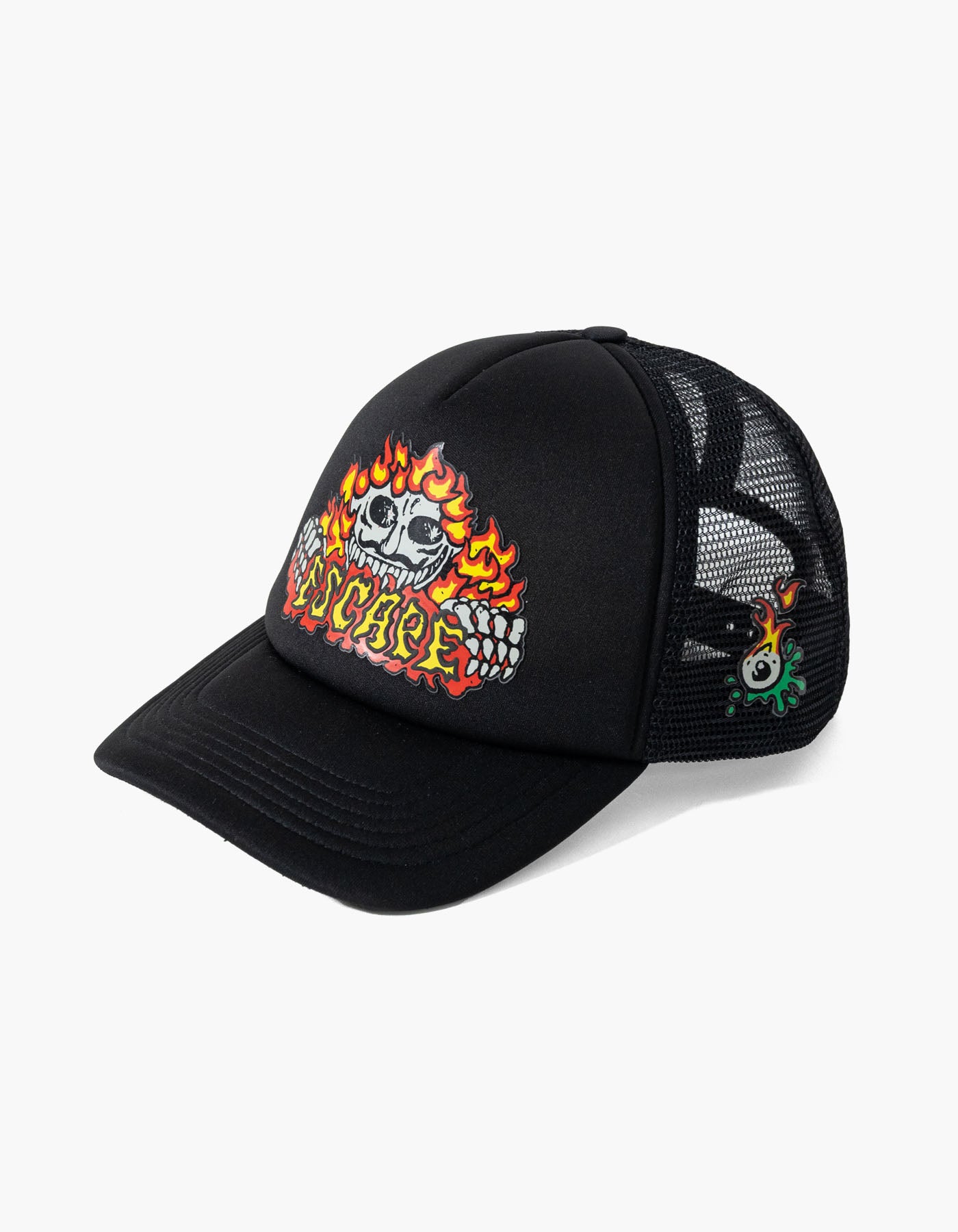 Flaming Circus Trucker Hat – Insomniac Shop