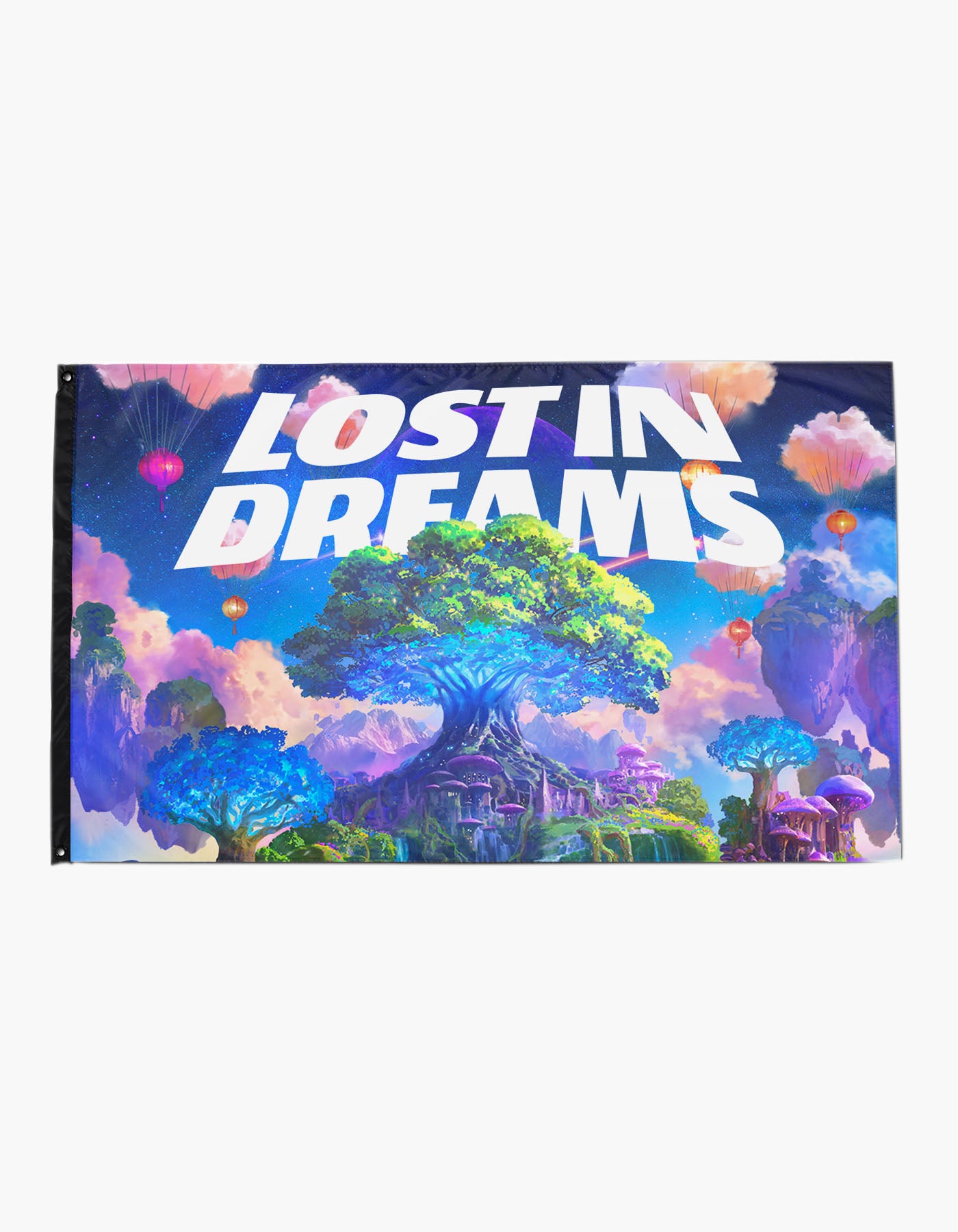 Lost in Dreams Utopia Flag – Insomniac Shop