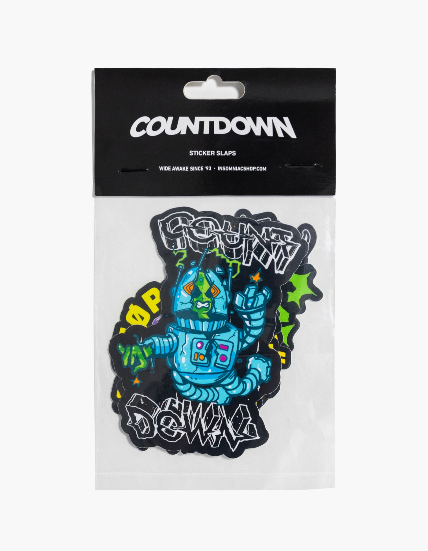 Countdown 2024 Sticker Slap Pack – Insomniac Shop